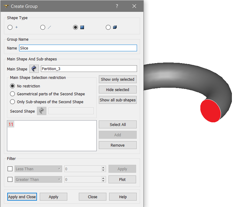 Mesh : Extrusion · CENOS Documentation